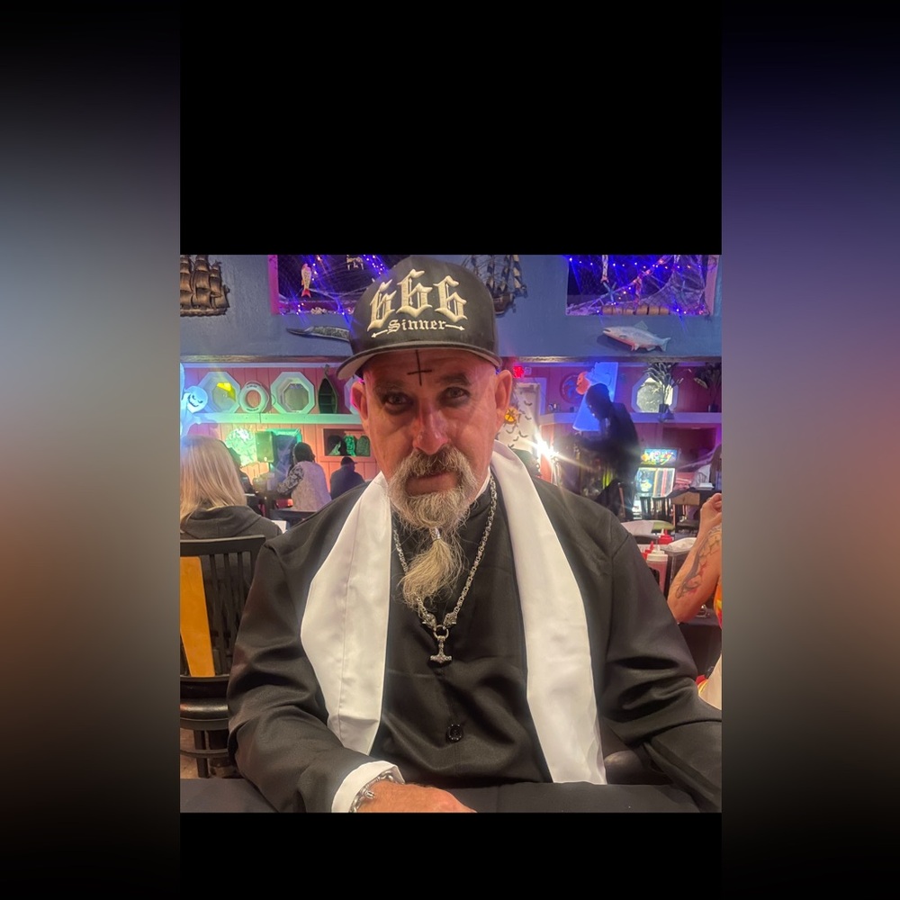 Classic Father Priest Costume Set - Adult Standard Si… - Gem